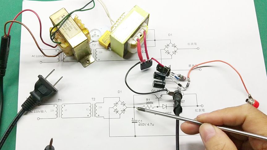 不需要买了,自己制作一个测试LED背光灯珠的小工具,省一百多元
