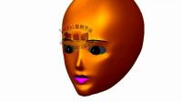 无维网首发Creo2人体3D建模演示(六):头部