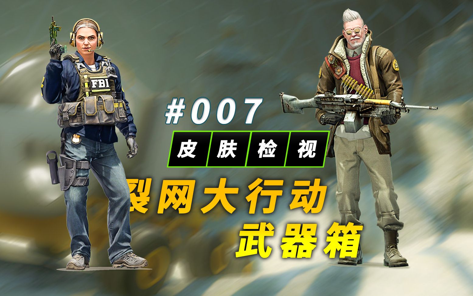 【CSGO】裂网大行动箱子全皮肤1080p+高清检视