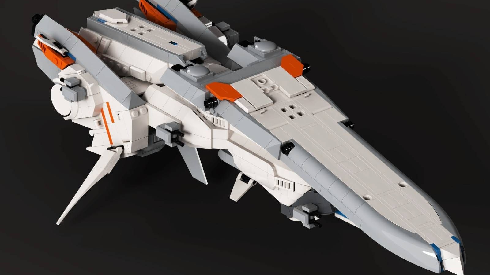 鸢飞的新星舰闪亮登场!Onebrick4月第五周MOC合集