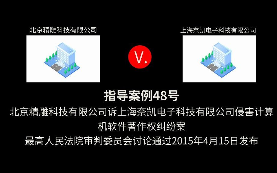 指导案例48号:软件输出的数据格式不是著作权法上的技术保护措施