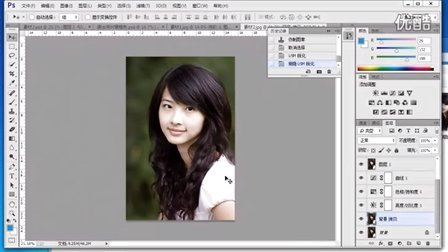 PS教程Photoshop实战案例学习教程之影楼后期调整模糊的照片变清晰...