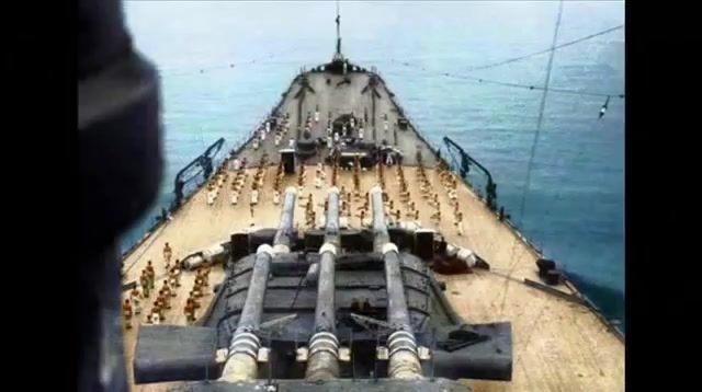日本二战超级战列舰大和号原始影像+介绍 集锦