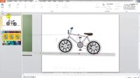 1月12号会员内容-ppt自行车动画效果展示
