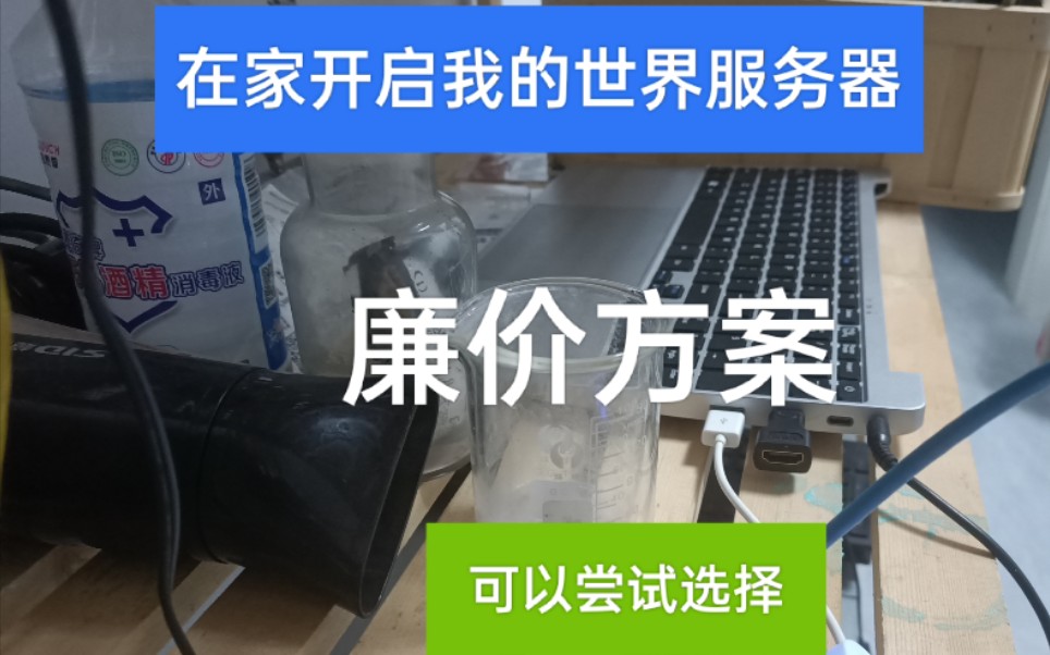 《我的世界》低价在家开服方案