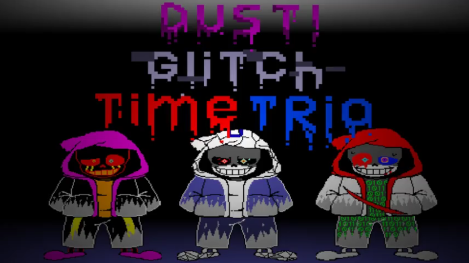 【尘埃!三重错误】dust!glitch time trio Phase1-Red Deletion_传说之下