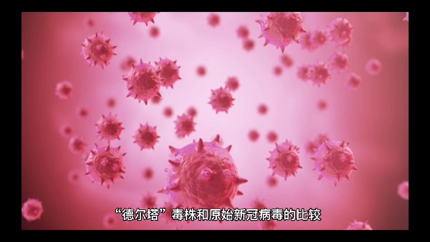 “德塔尔”毒株与原始新冠病毒的比较
