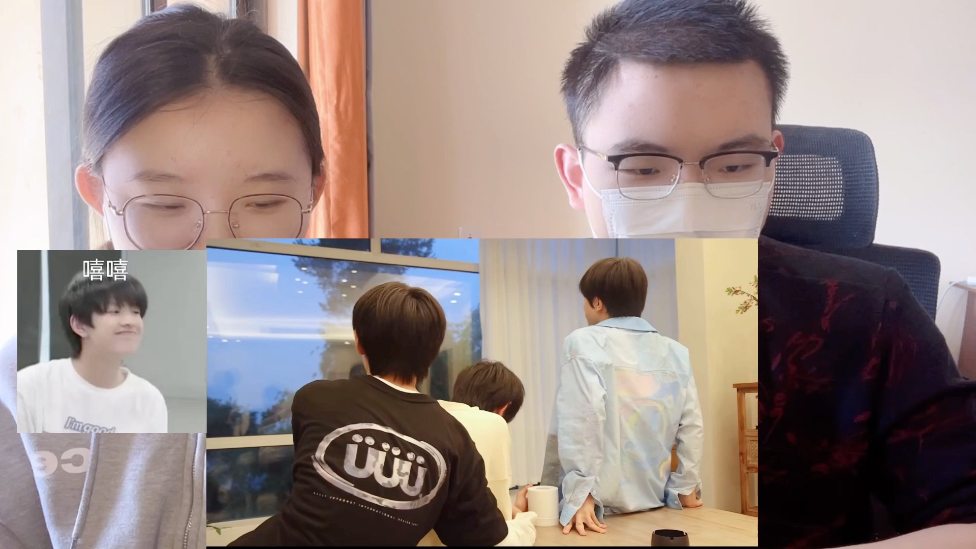 【TF家族三代】两天一夜合宿(中)拉路人老哥reaction(又是一期又哭又...