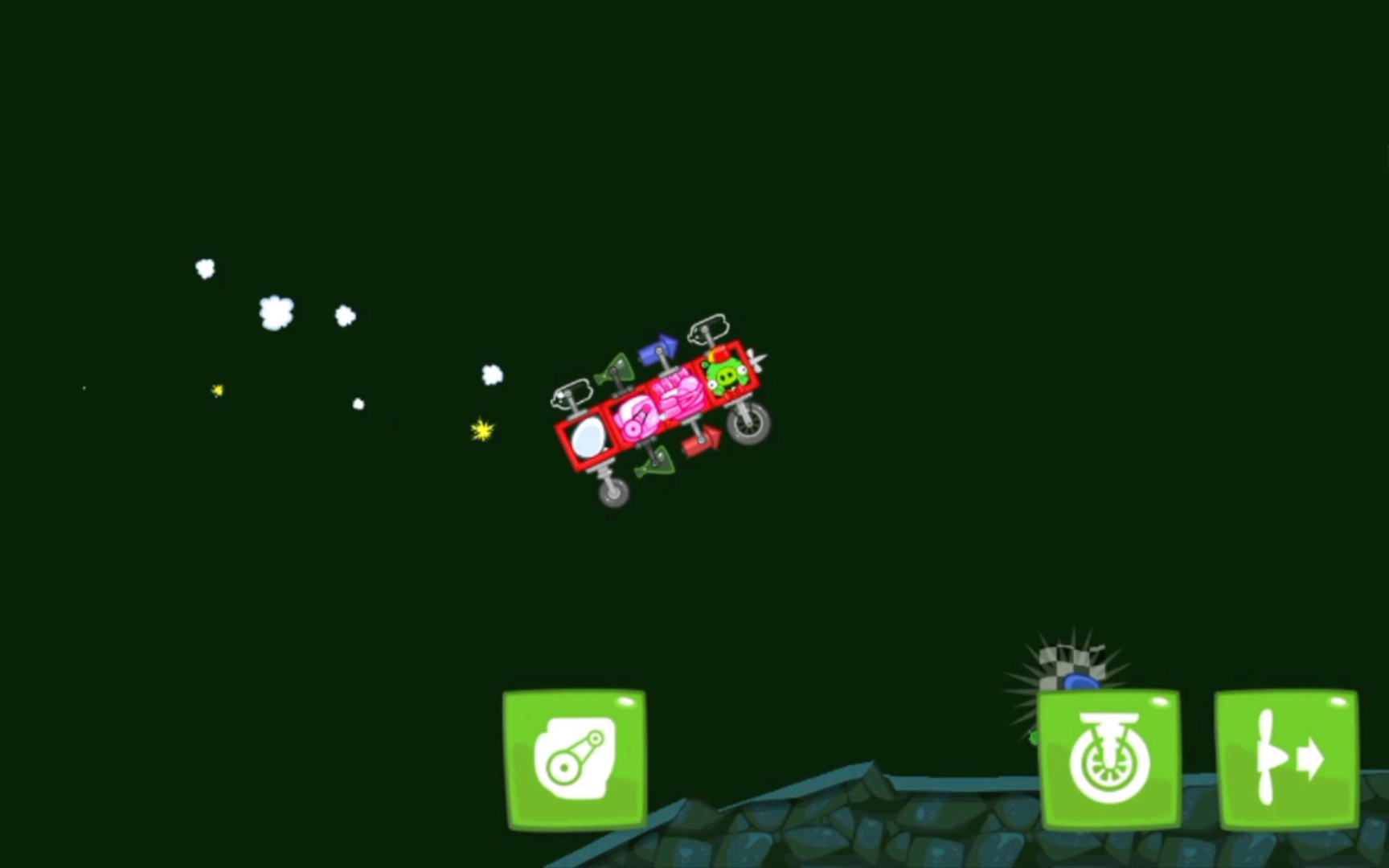 精确制导,夜间飞行器特殊二,三星通关+拿骷髅