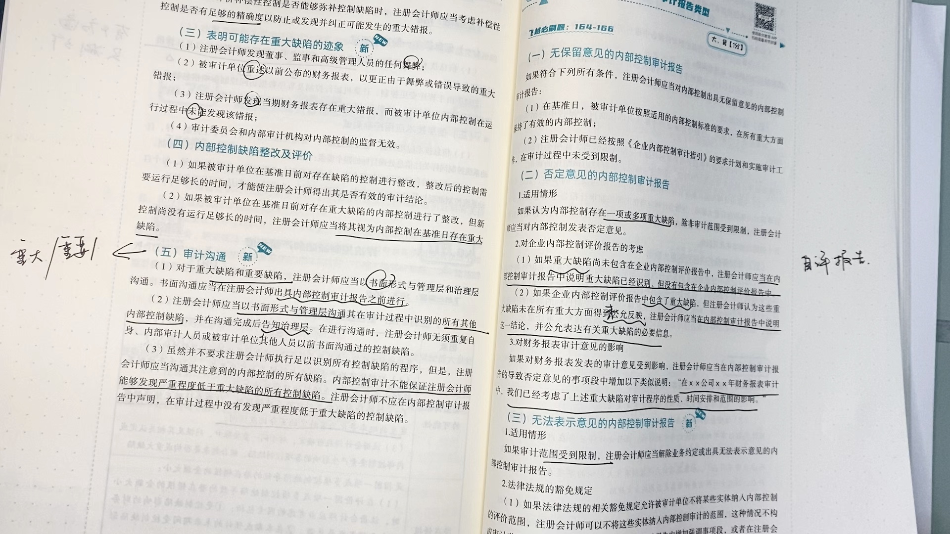 22cpa审计二轮/第七模块 企业内部控制审计