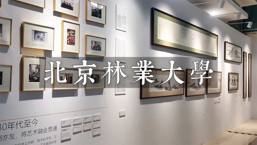 实拍大学:北京林业大学 —— ①教学楼图书馆及学校多方面简介