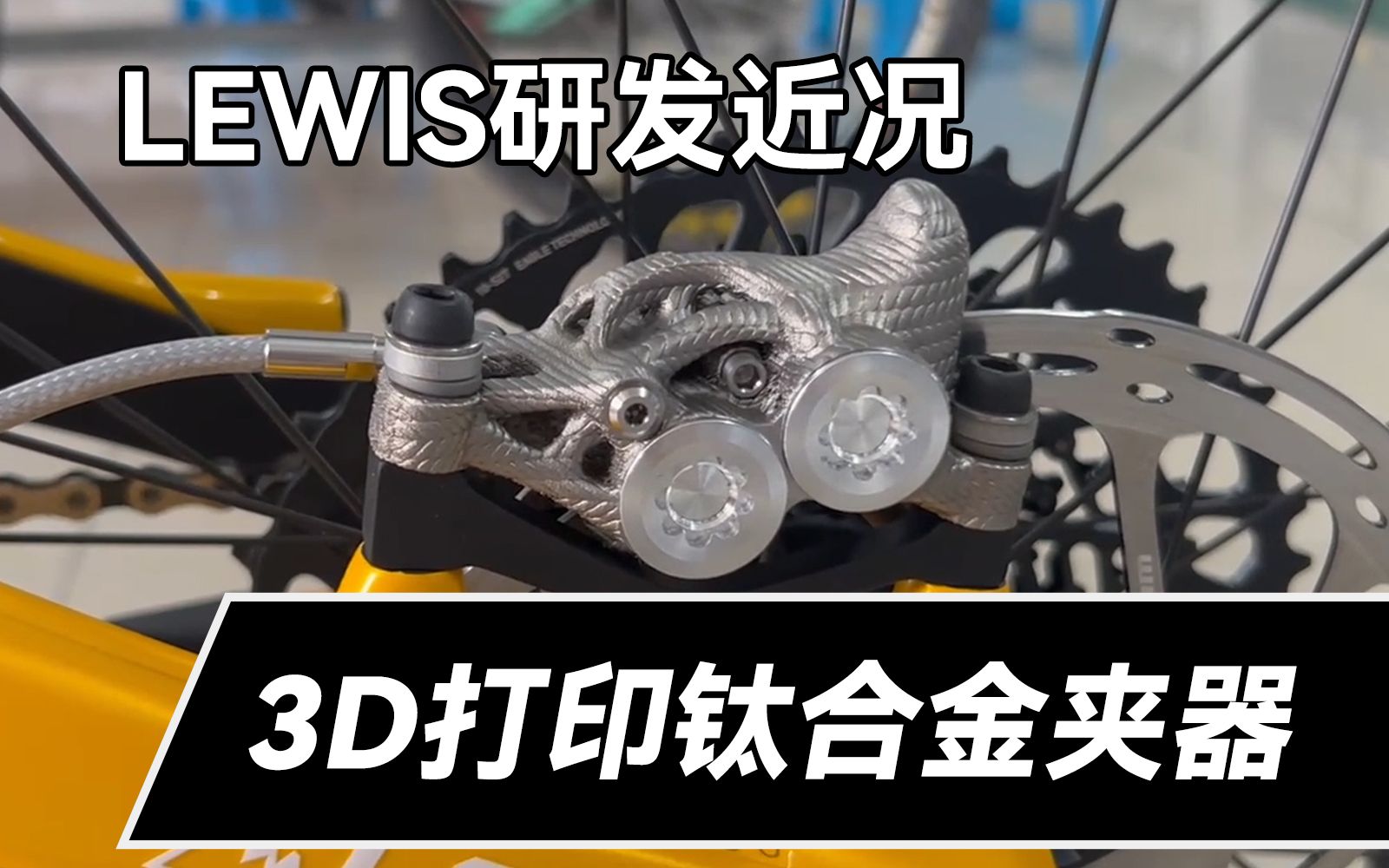 Lewis油压刹车,新技术、新材料、新结构我们一直在努力
