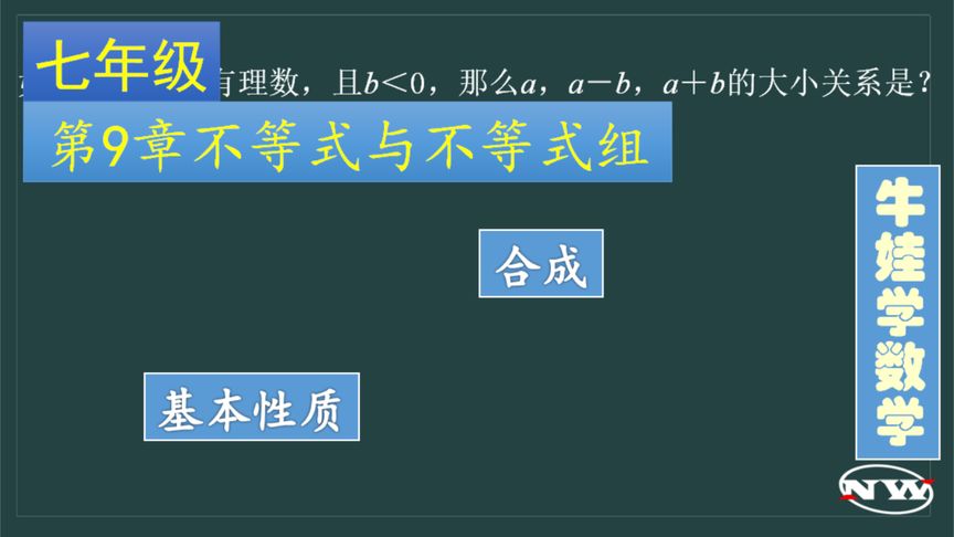 不等式与不等式组不等式基本性质证明大小关系已知变形合成比大小