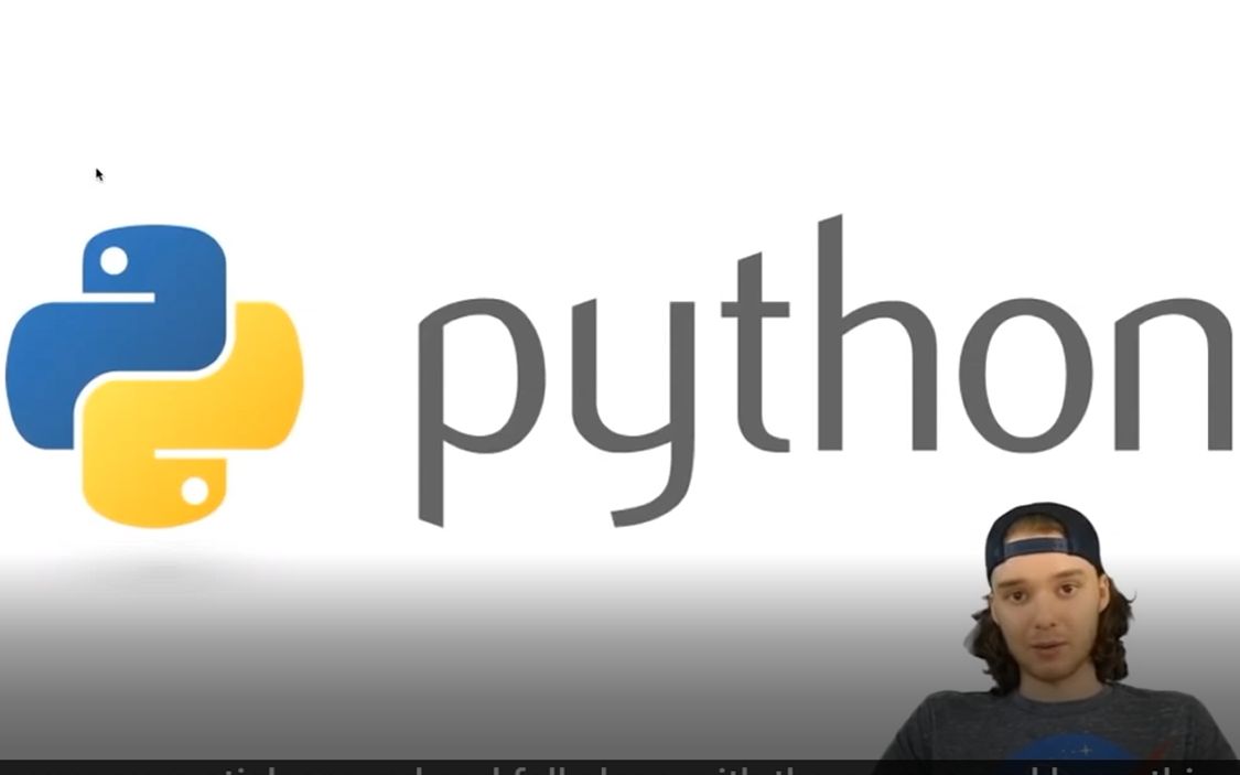 python英文版基础教程,已经有两个了,但是一个没有字幕,一个是中文的,...