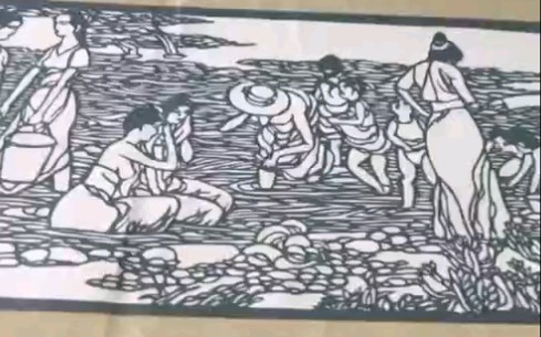 ...是市级非遗项目湖塘剪纸的传承人,在世界环境日之际,以此作品表达人...