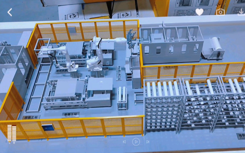 工业机械设备智能装备自动化机器人沙盘模型微缩场景设计制作