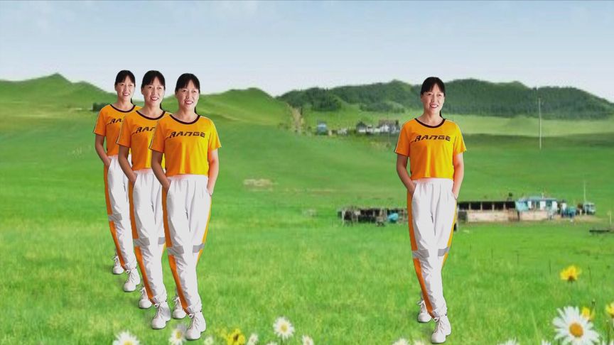 活力健身操《脚步运动操》舞步简单,越跳越灵活