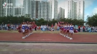 ...镇中心学校第一届运动会开幕式表演《快乐健康动起来》啦啦操舞蹈