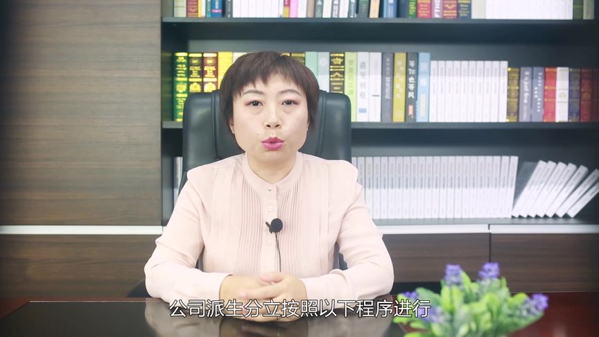 企业派生分立的程序是怎样的