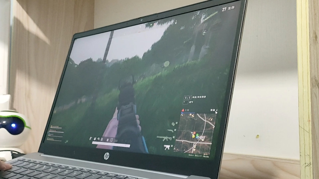 轻薄本玩pubg卡成狗
