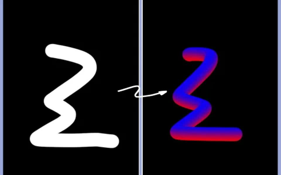 【10秒小技巧】用PS制作炫酷的渐变色文字