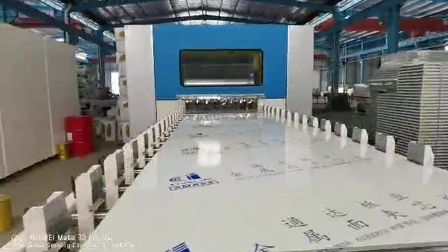 拐弯式净化板半自动生产线!模块化设计,可多线并用