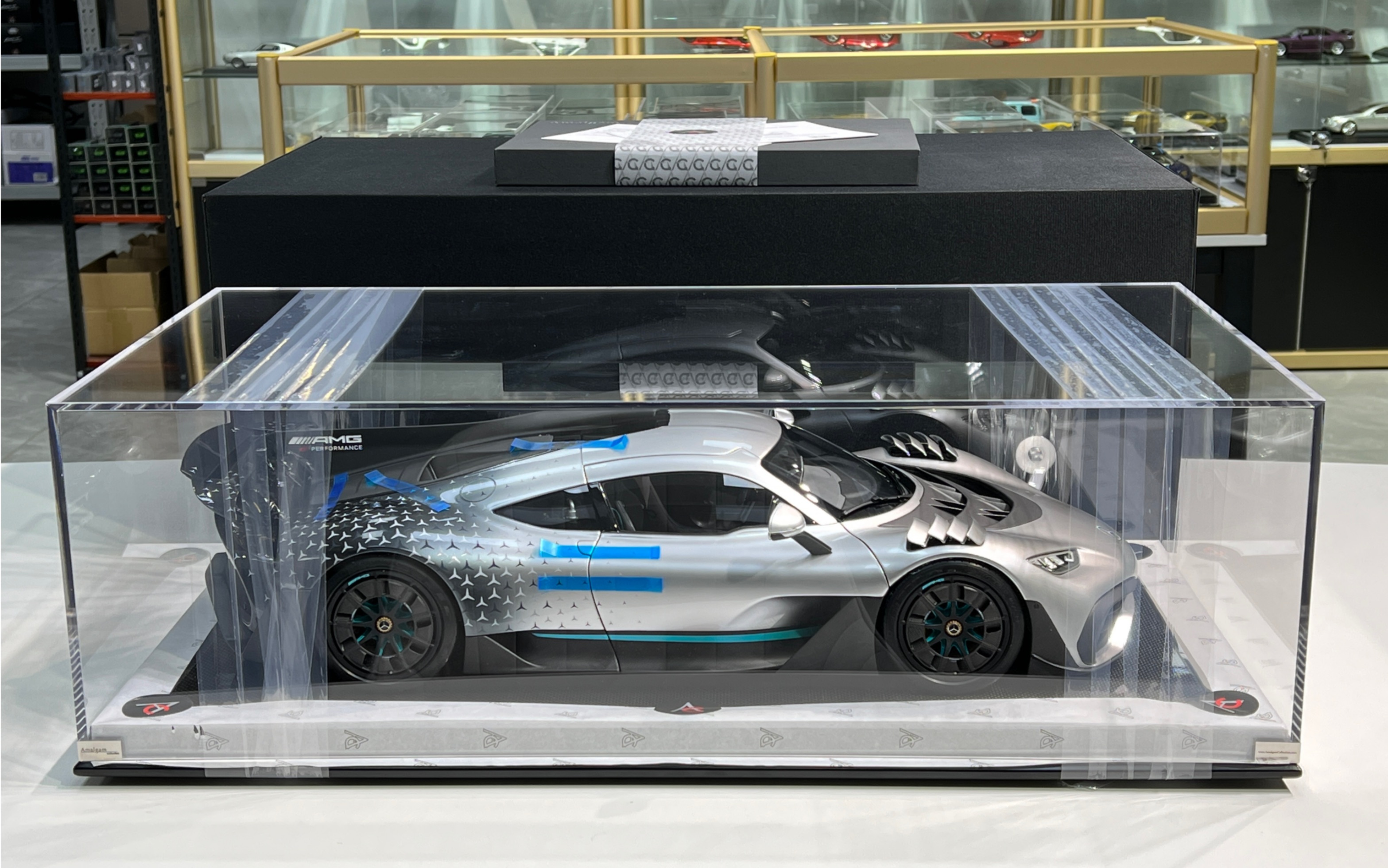 【汽车模型】 Amalgam 1:8 梅赛德斯 奔驰AMG ONE 超大比例 汽车模型