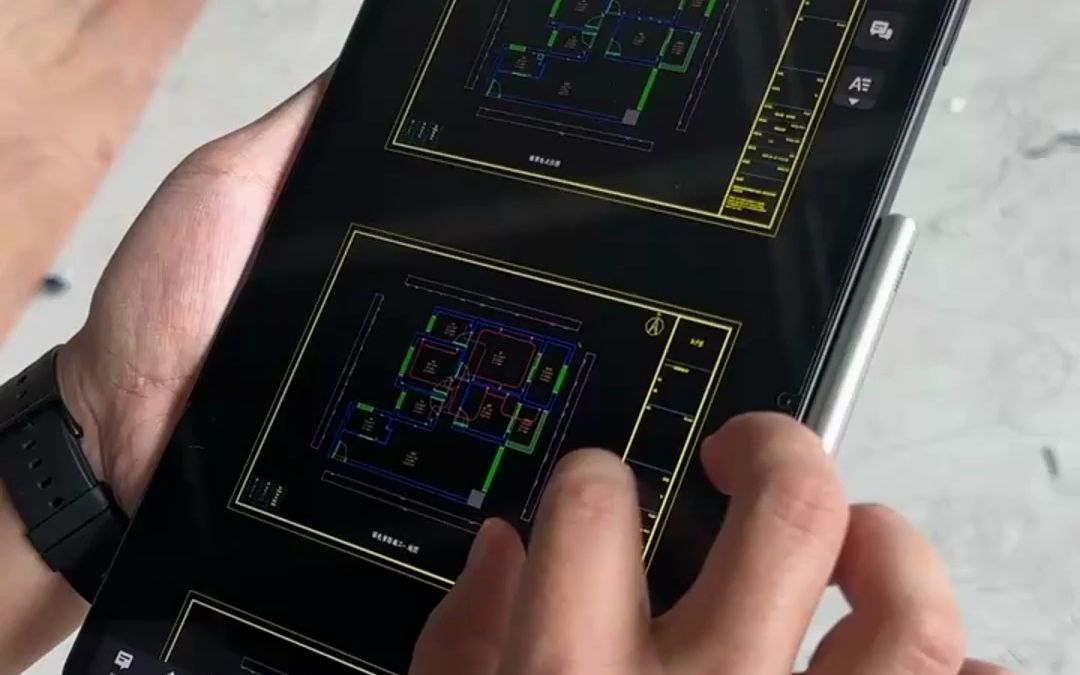 一台平板在量房现场就能给初步设计方案了