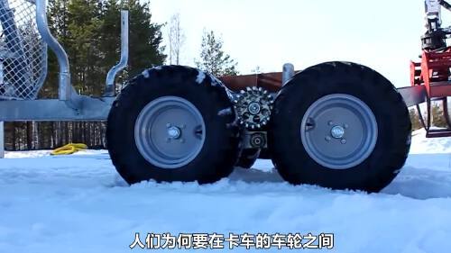 卡车车轮之间,为何要安装一个金属旋转轴?它能有什么作用?