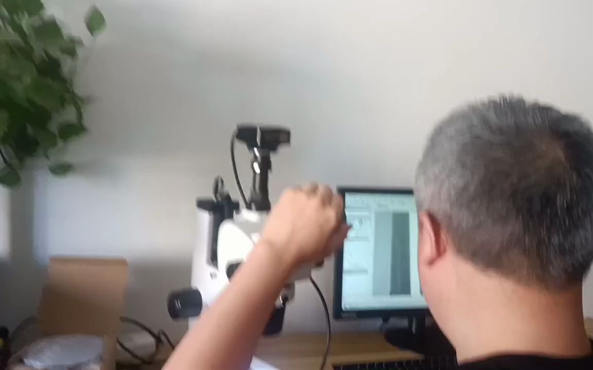 体视显微镜实际操作