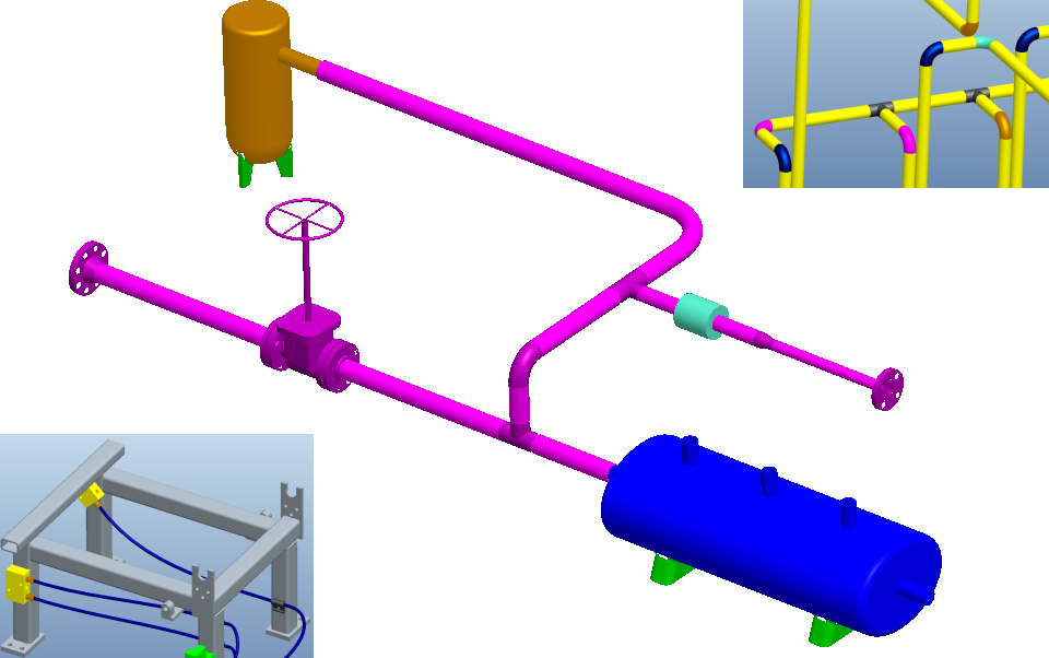 ProE全三维管道设计视频教程之全流程概述