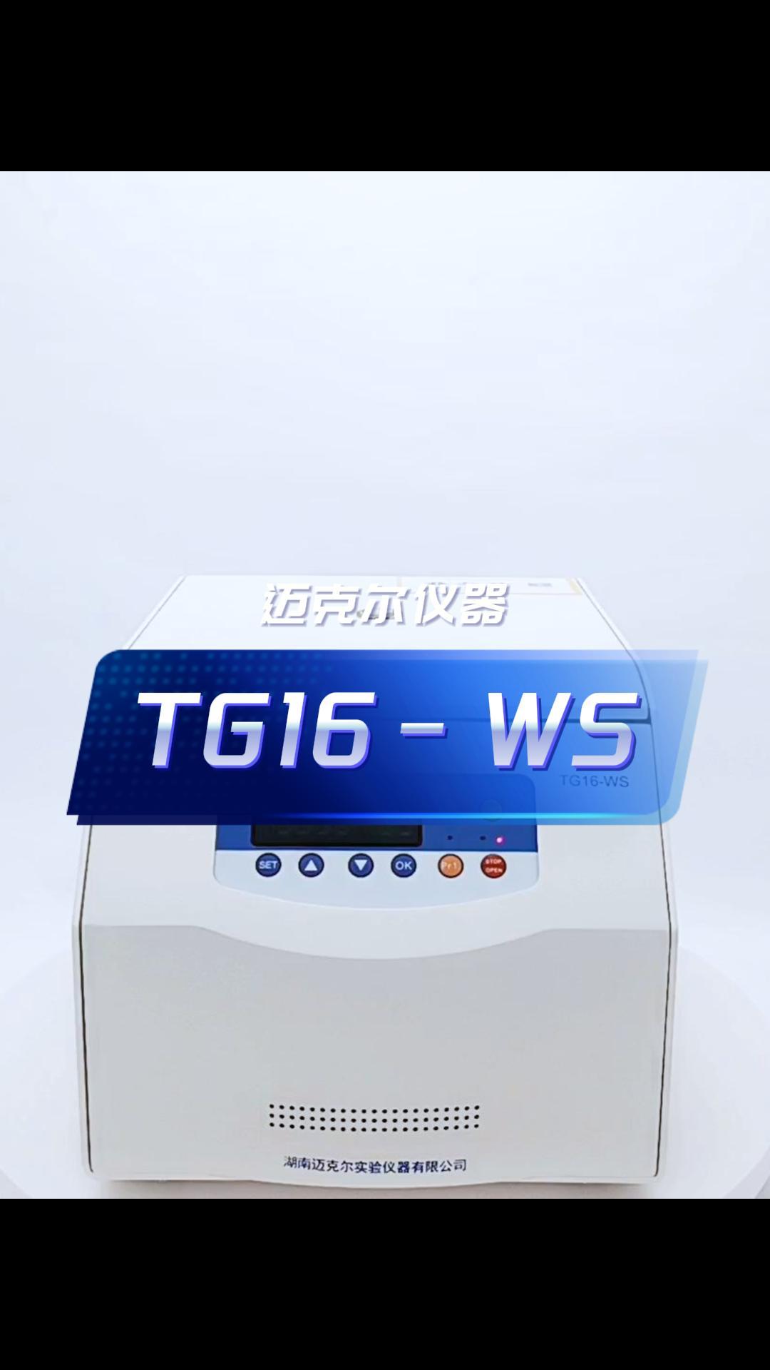 迈克尔TG16-WS,高速台式离心机