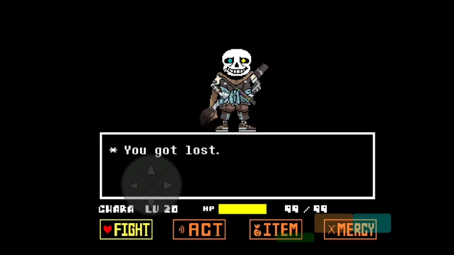 【ink sans fight】ink sans通关!_传说之下