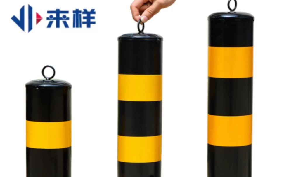 #黑黄挡车柱#隔离挡车柱#警示柱 加厚加固 防晒耐磨 反光效果好 接受...