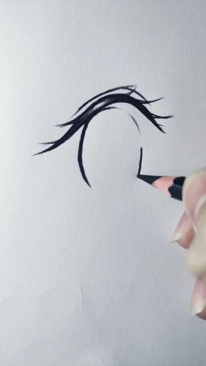 这是绘画动漫眼睛,想学绘画动漫的!