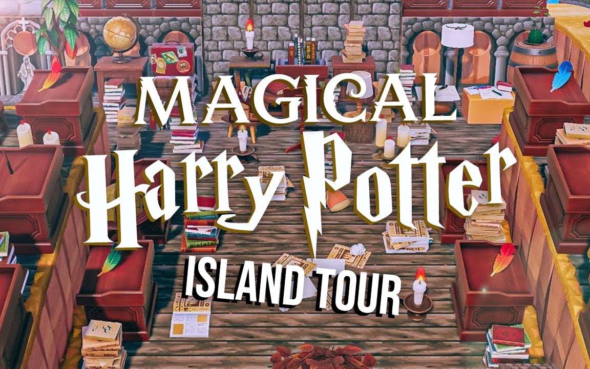 【动森】魔力最强的哈利波特主题小岛 | The Most MAGICAL Harry ...