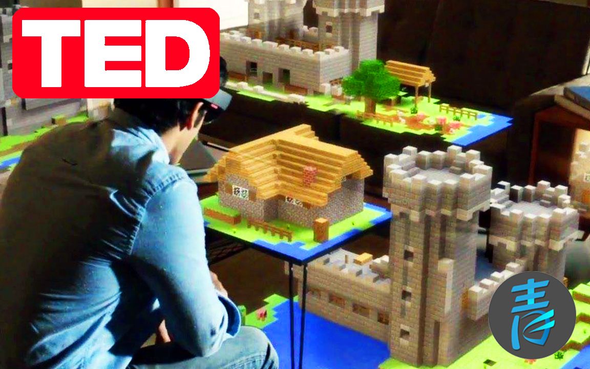 ...微软黑科技AR眼镜(VR什么的弱爆了好吗)(中英双字)@青知字幕组