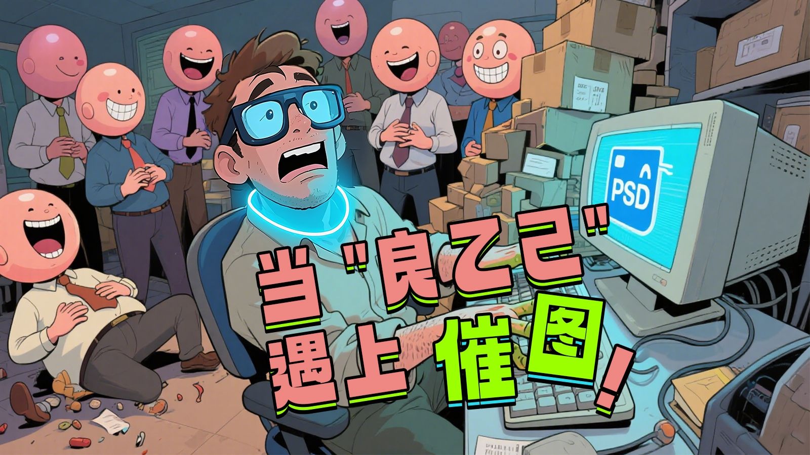 【设计师嘴硬名场面!】当 "良乙己" 遇上运营催图:偷图?复刻?要素重组...