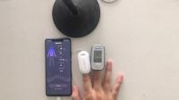 Healthme健康指夹与飞利浦血氧仪血氧心率指标精度对比