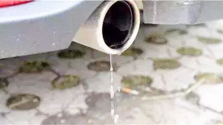 汽车排气管出现“滴水”现象,那么恭喜你,这说明你的车很不错!