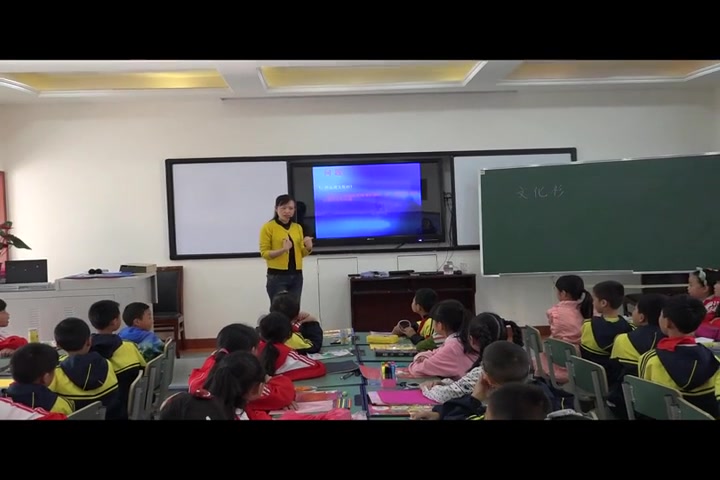 【获奖】人教版小学美术四年级下册《第15课 设计文化衫》四川李...