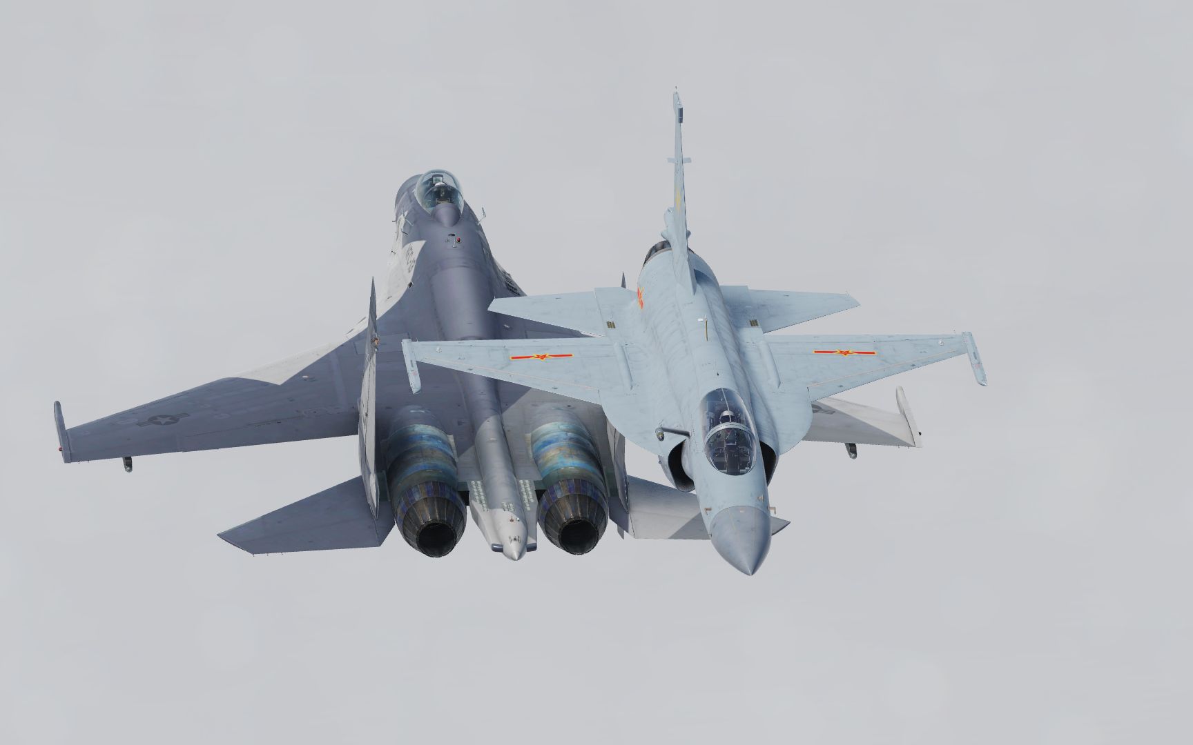 【DCS】与501Railgun的矢量枭龙初见战