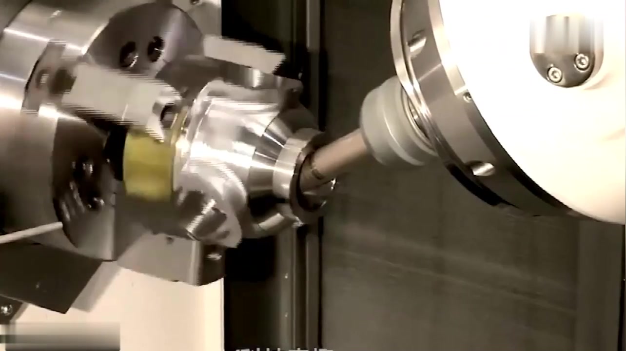 数控精密车床加工过程,让人看着都舒服!