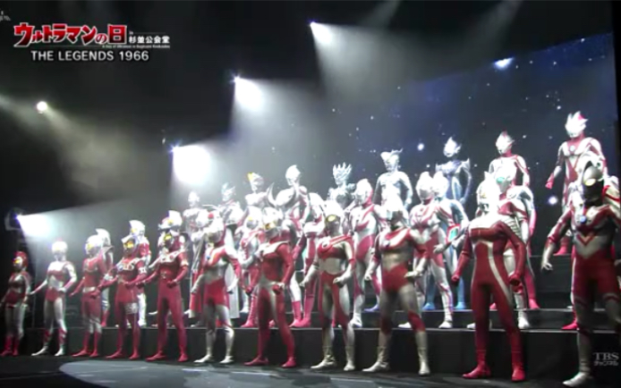 【奥特曼】当歌曲唱完后 所有奥特曼都出来了 满满的童年回忆