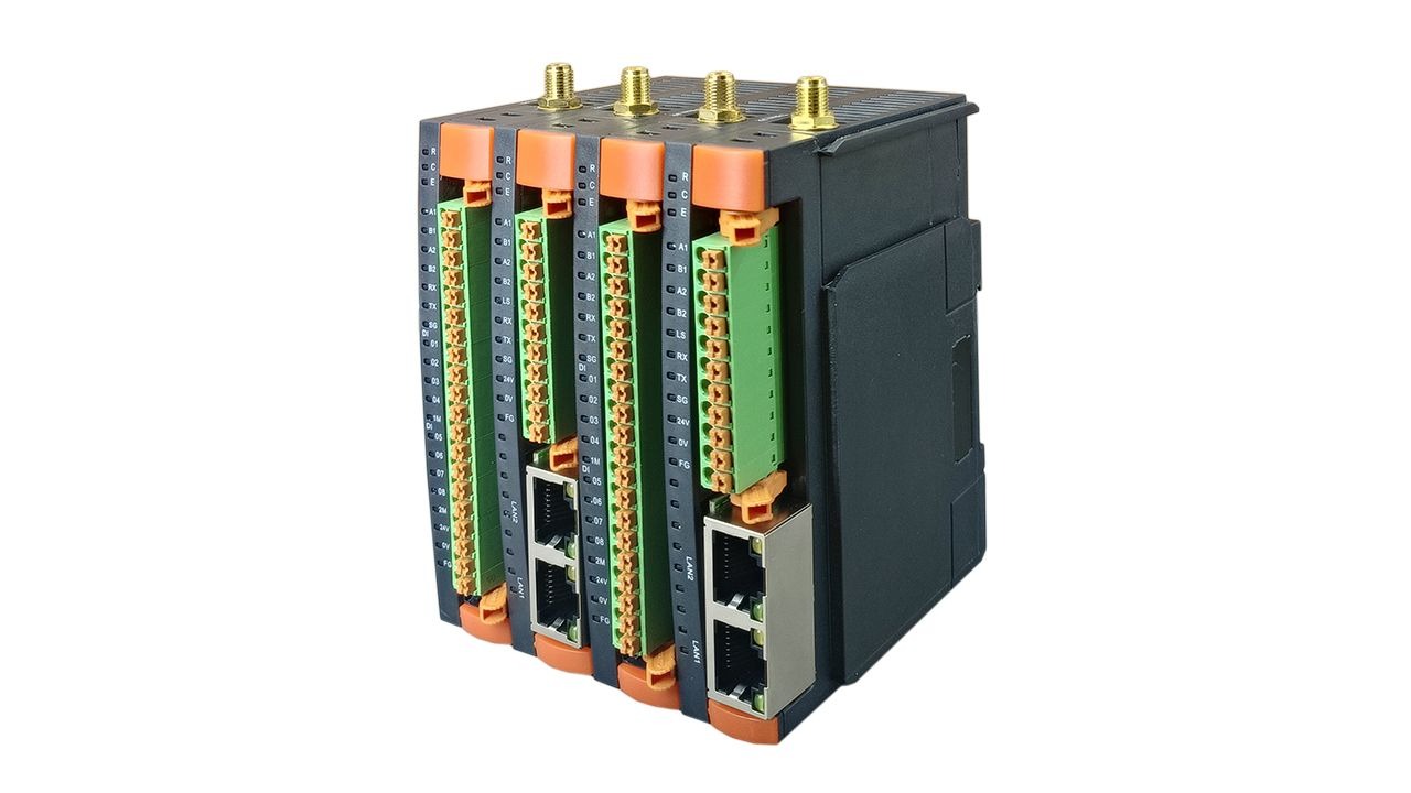 多组网方式工业设备数据采集智能网关主机