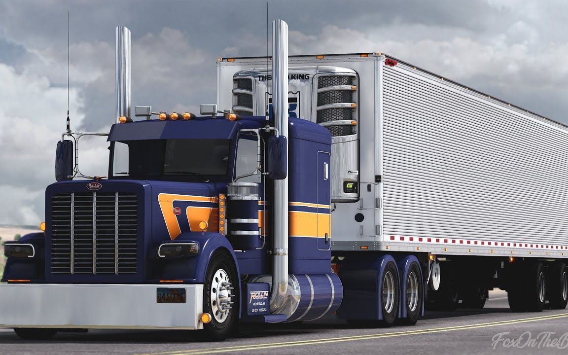 【YouTube】美卡付费mod_Jon Rudas Peterbilt 389 Glider - American ...