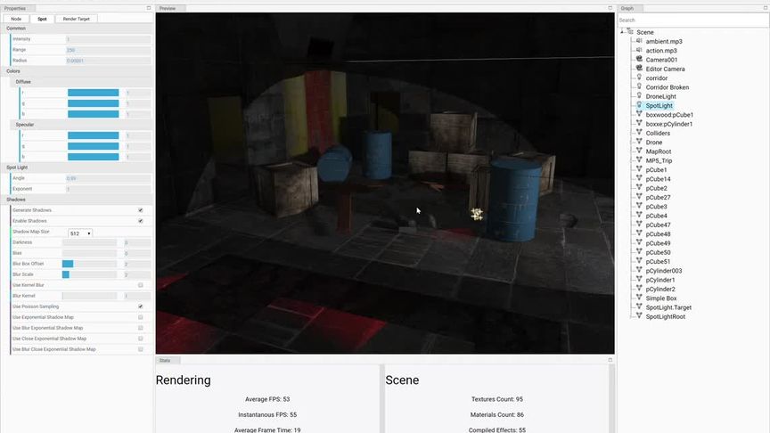 babylon.js编辑器web3d项目演示