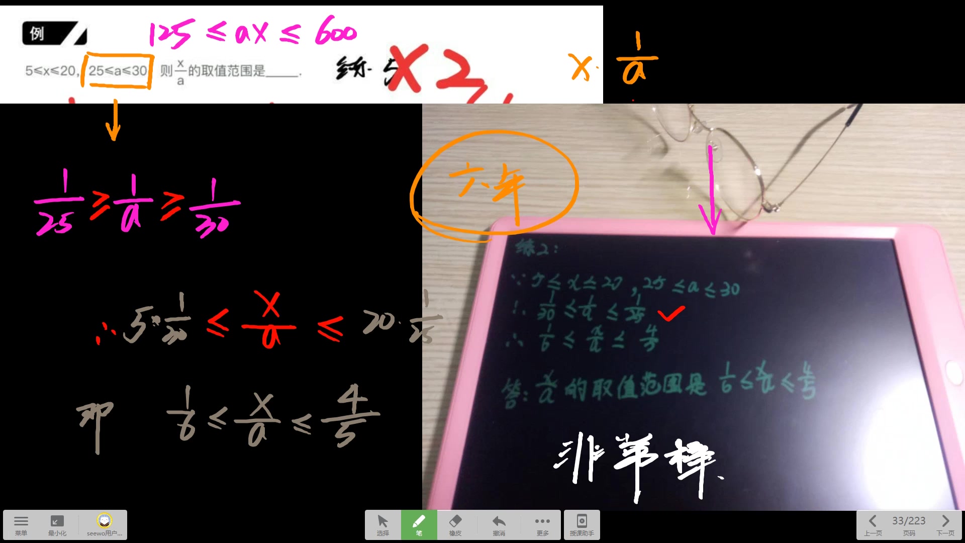 破——不等式运算之“乘与除”:乘化除+“取到法则”