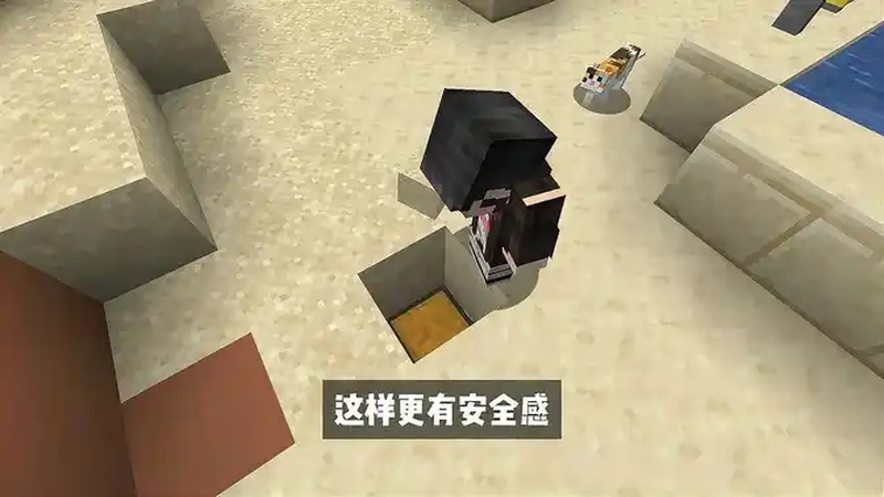 我的世界:超简单的隐藏按钮,一个旗帜轻松搞定!