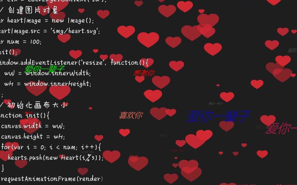 程序员200行表白代码,帮助软件园的猿脱单,火遍抖音。